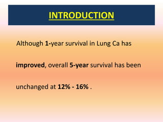 Targeted therapy in lung cancer | PPTX