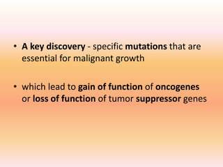 Targeted therapy in lung cancer | PPTX