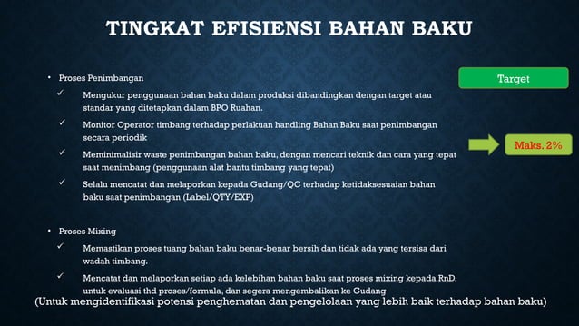 TARGET EFISIENSI DAN PENCAPAIAN PRODUKSI 2023.pptx