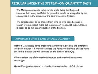 Target employee incentive scheme | PPT