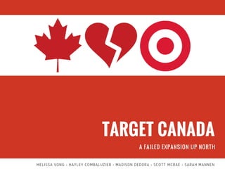 Target fails up north | PPT