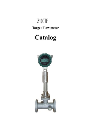 Target flowmeter catalog Z100TF | PDF