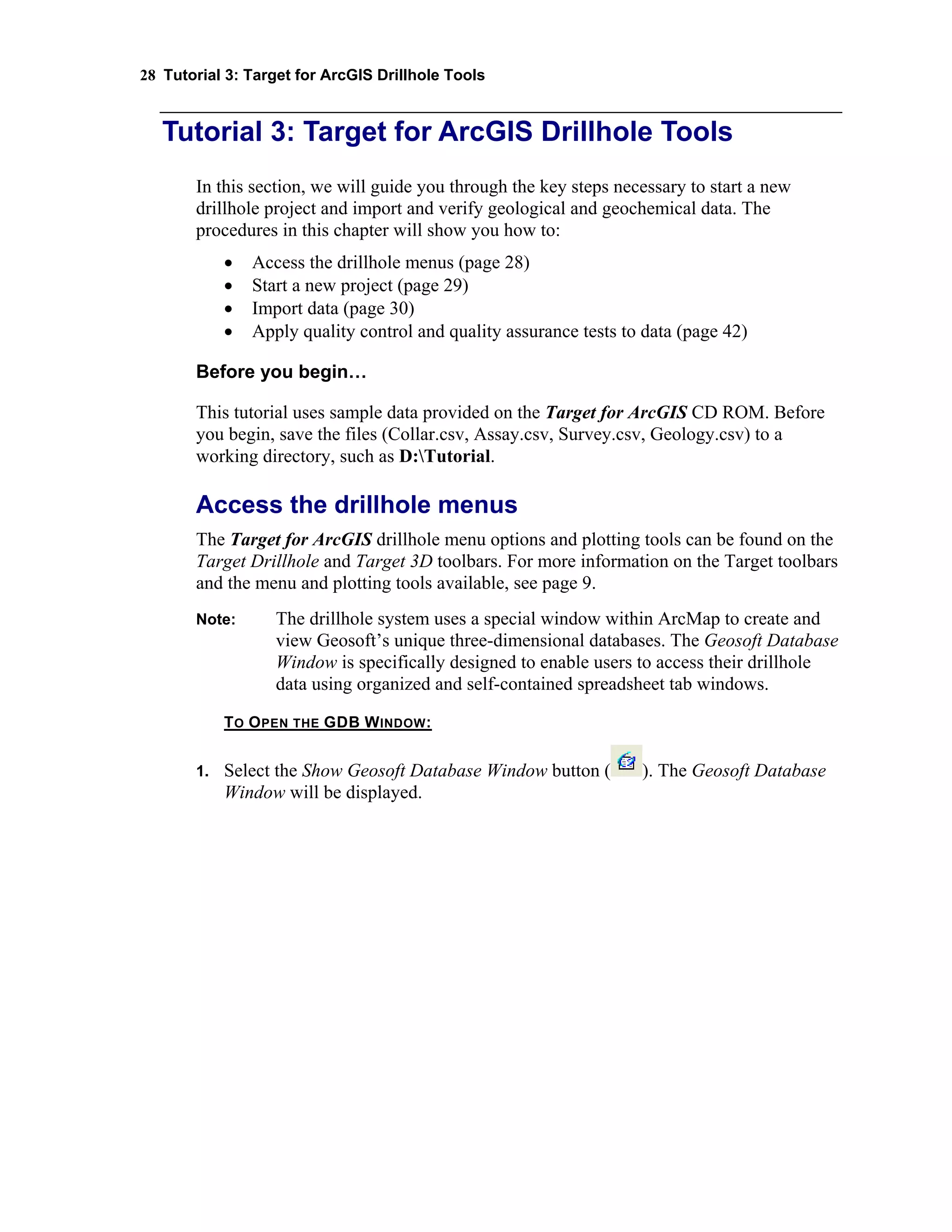 Targetfor arcgis tutorial | PDF