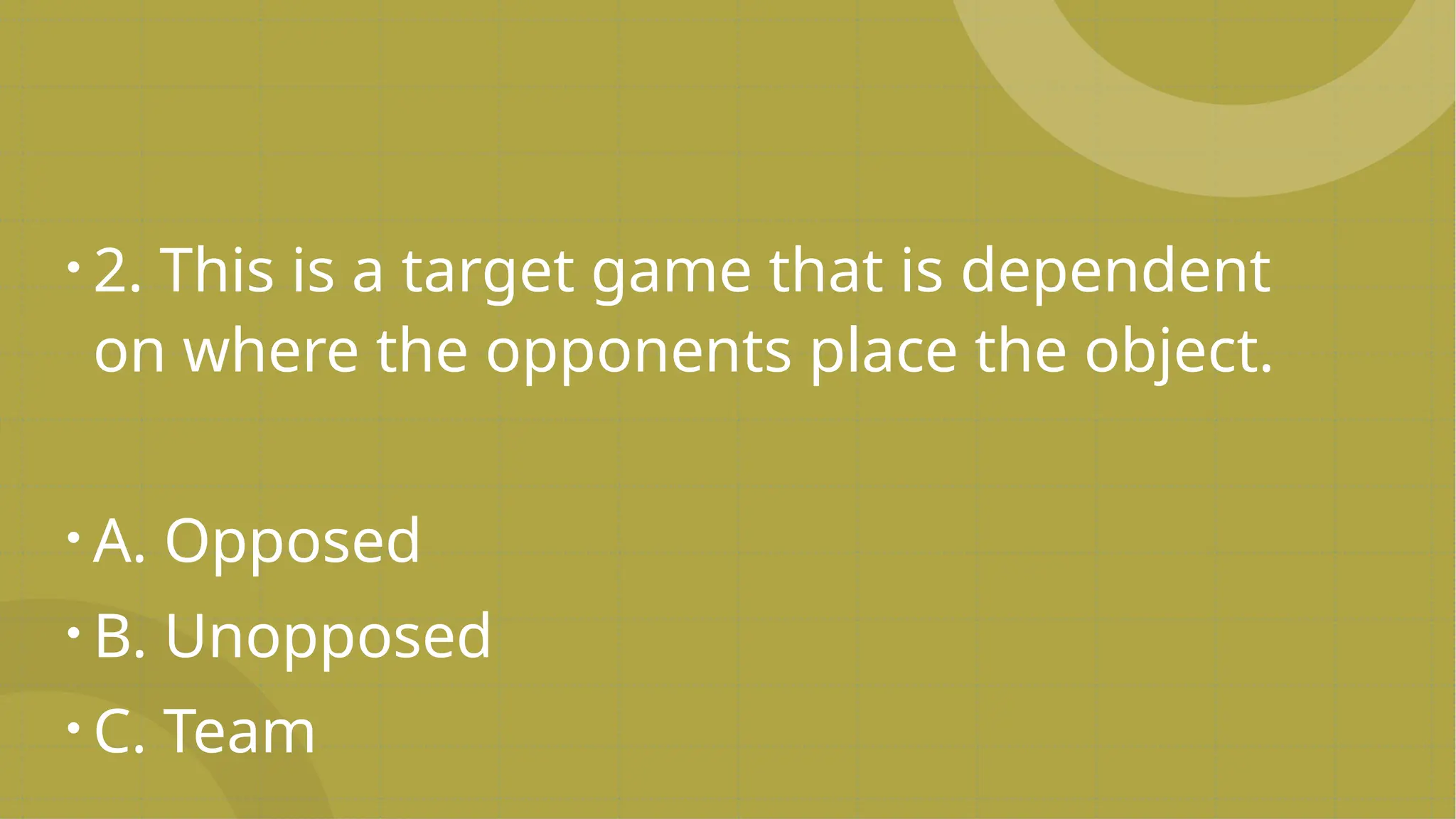 Physical Activity Participation :Target Games | PPTX