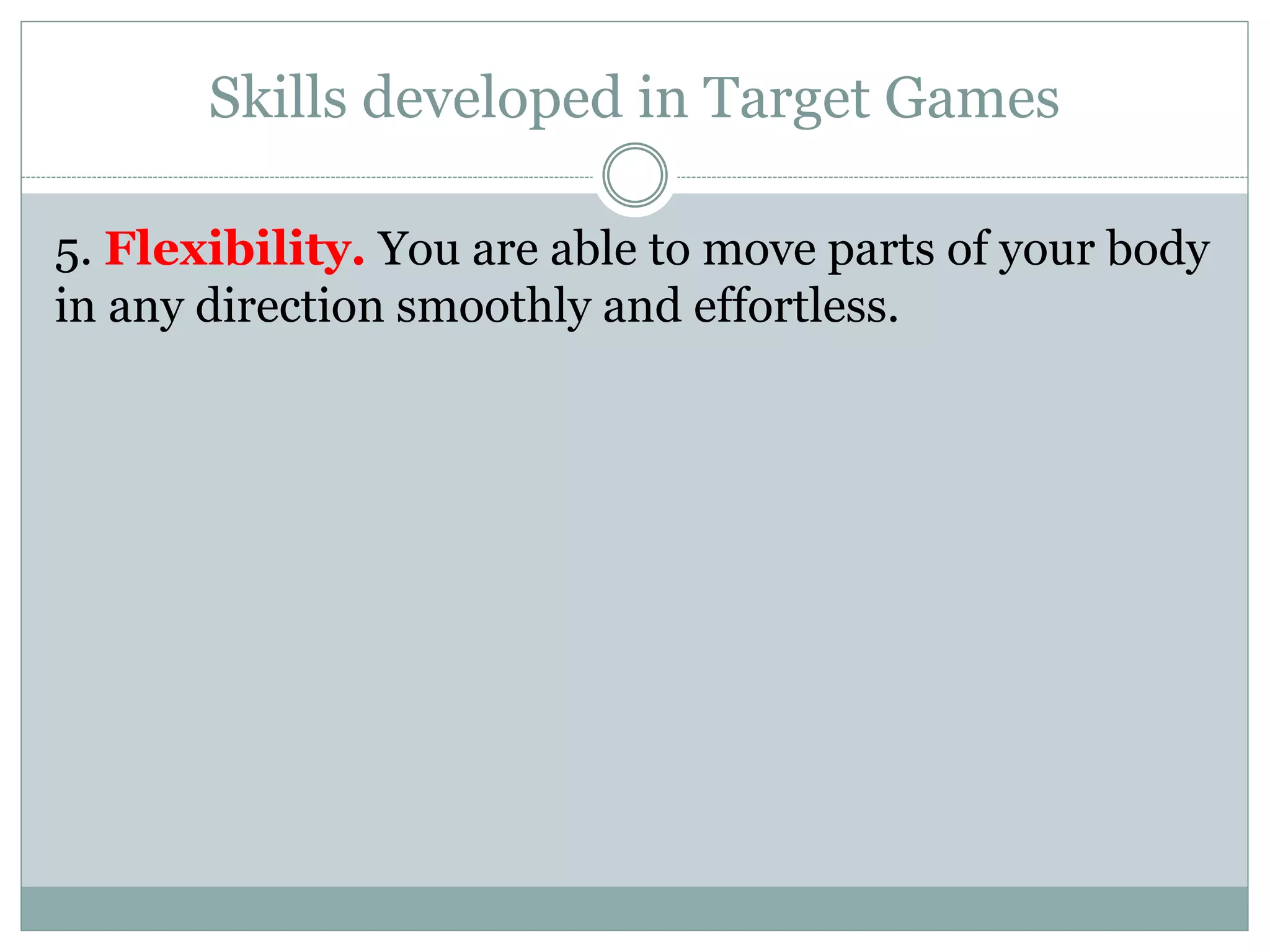 MAPEH grade 6: Target games | PPTX