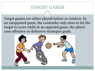 MAPEH grade 6: Target games | PPTX