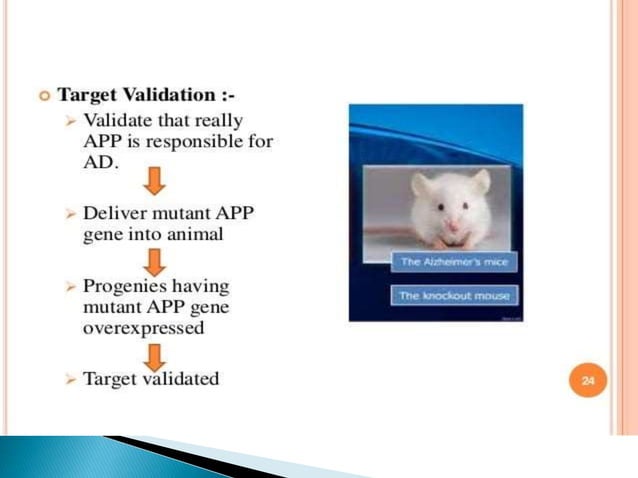 Target identification and validation | PPTX | Biological Sciences | Science