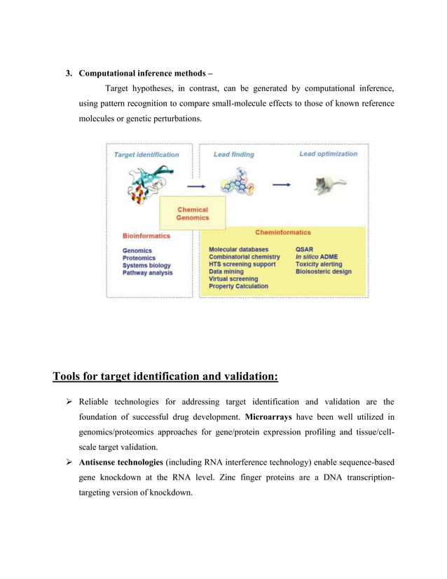 Target identification in drug discovery | PDF | Genetics | Science