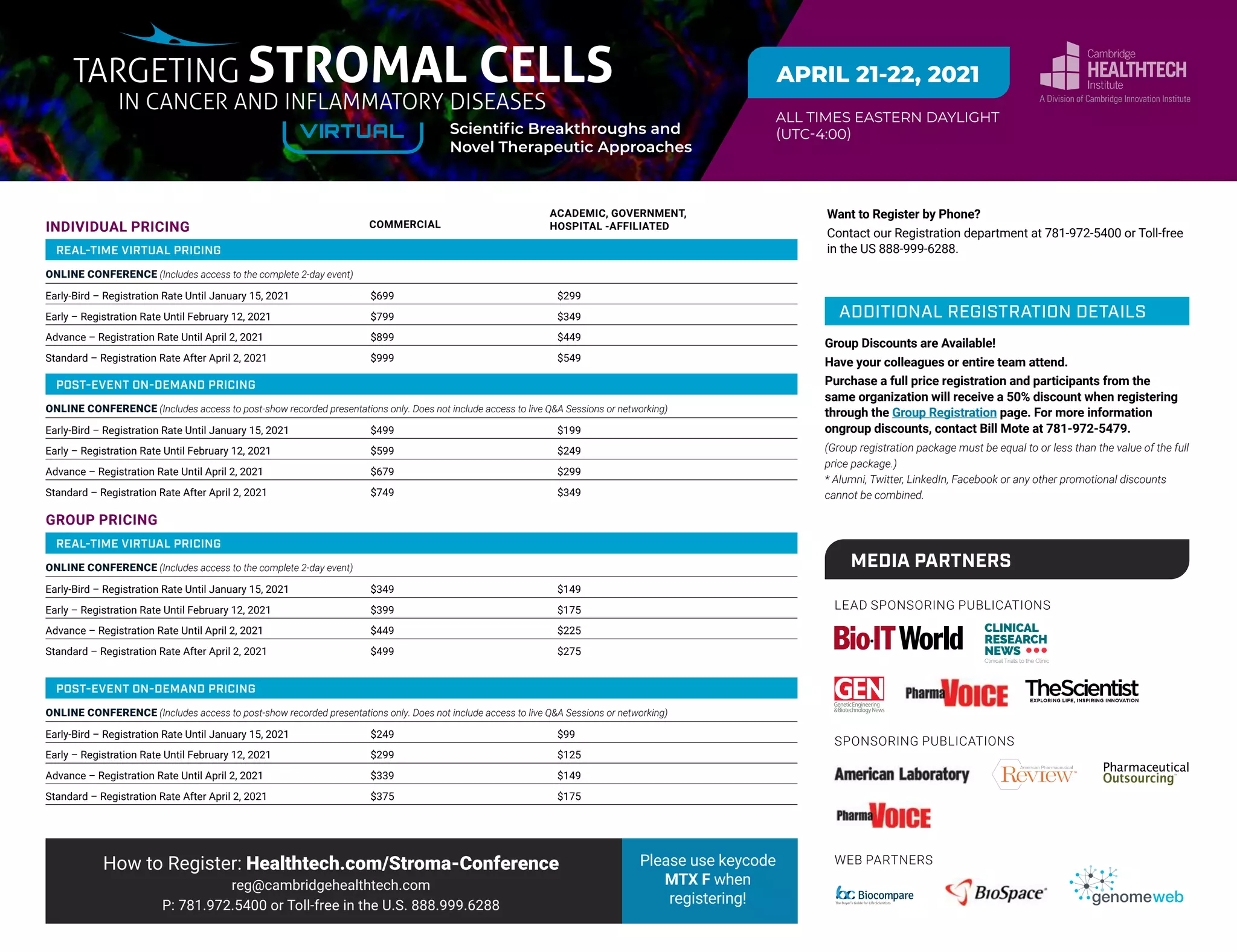 CHI's Targeting Stromal Cells in Cancer and Inflammatory Diseases ...