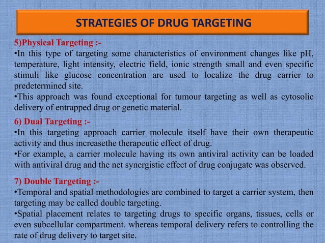 Targeting methods introduction preparation and evaluation: NanoParticles & Liposomes: Types ...