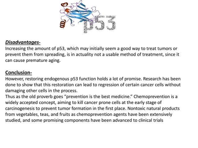 Targeting p53 for Novel Anticancer Therapy | PPT