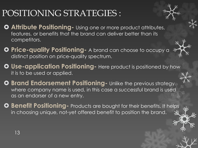Targeting & Positioning | PPT