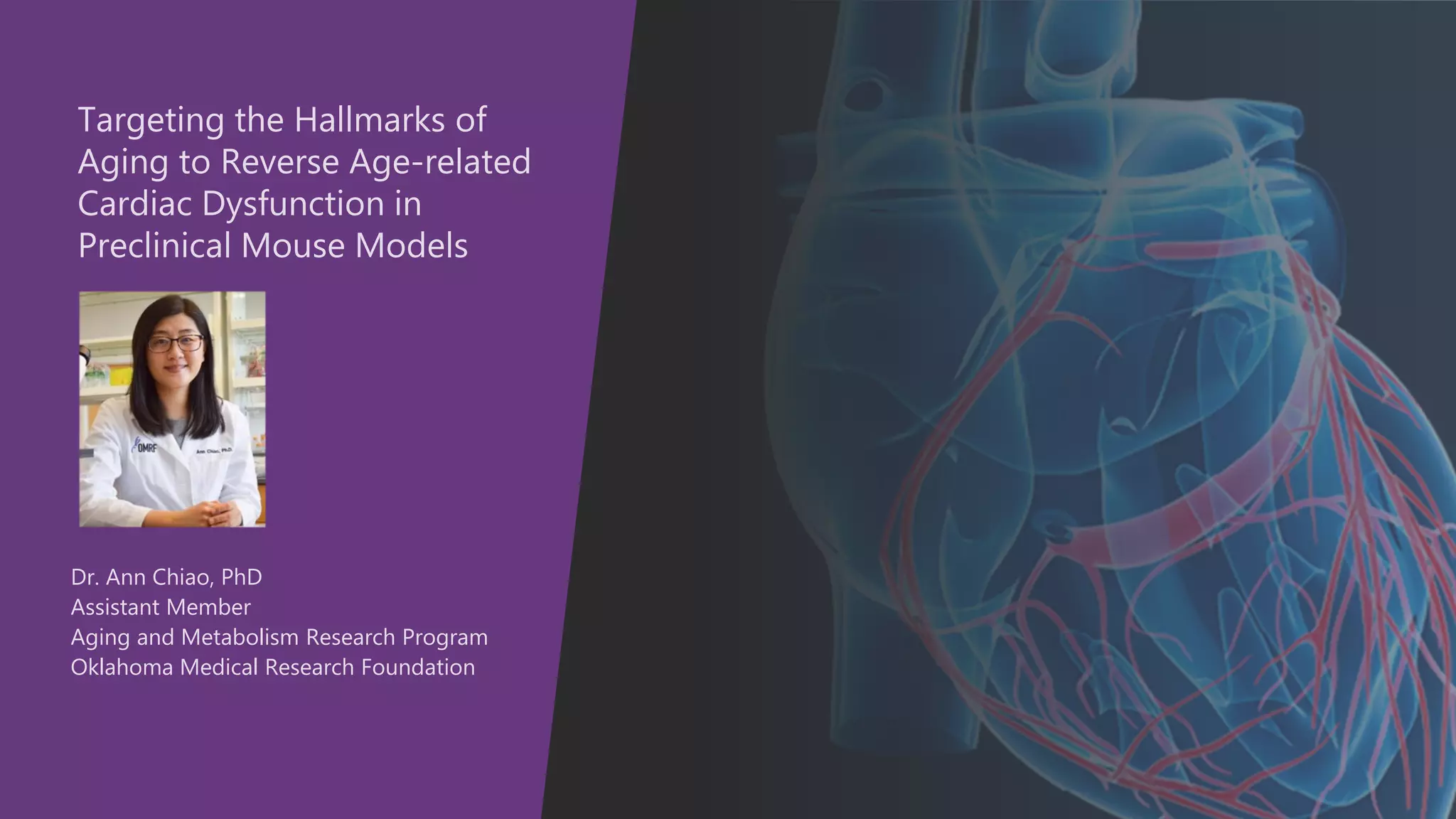 Targeting the hallmarks of aging to reverse age related cardiac ...