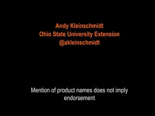 Targeting Your Extension Audience Through Social Media | PPT