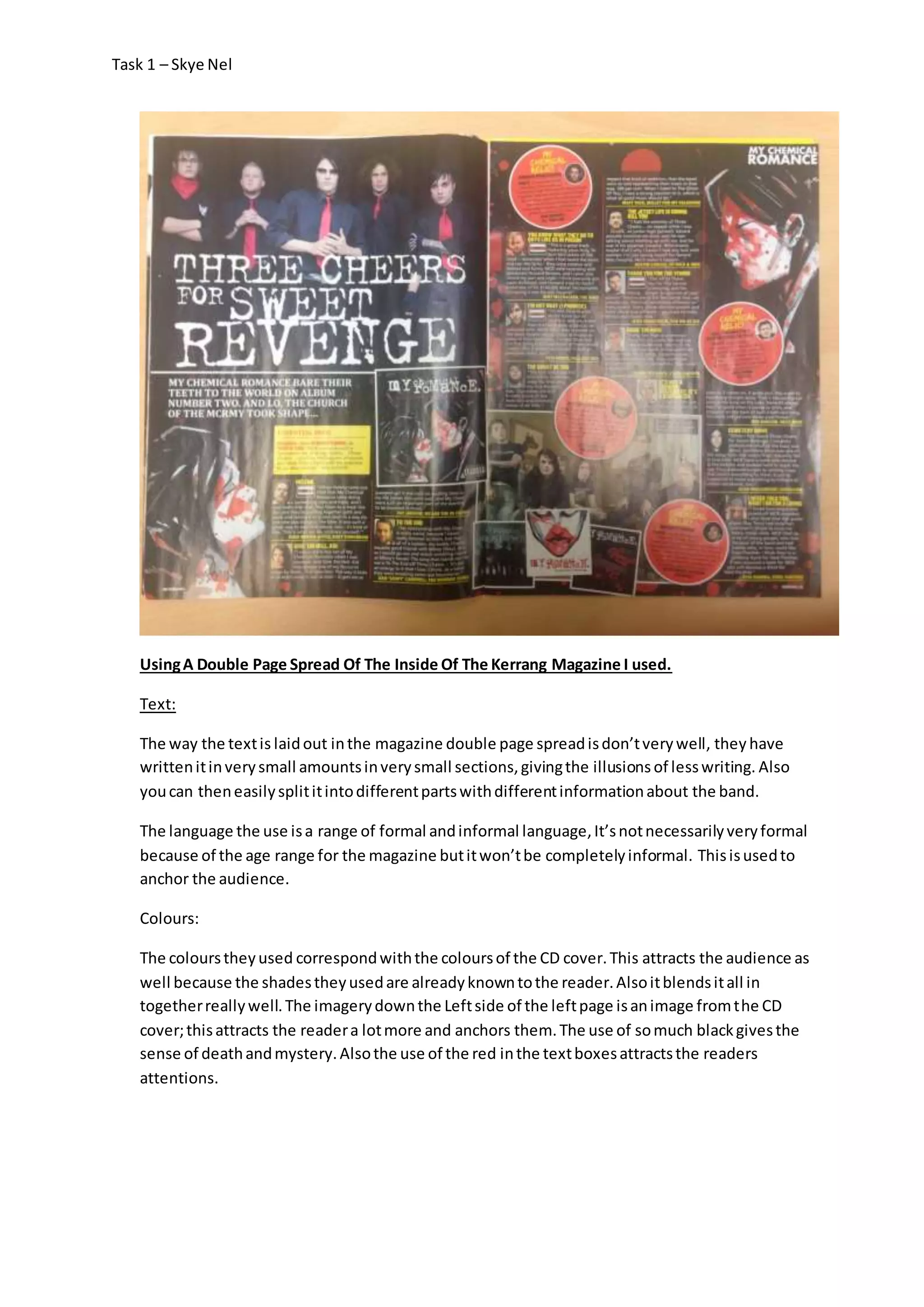 Target kerrang and vibe | DOCX