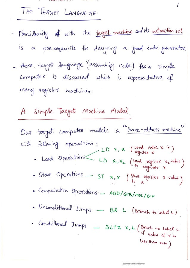 Target language in compiler design | PDF | Programming Languages ...
