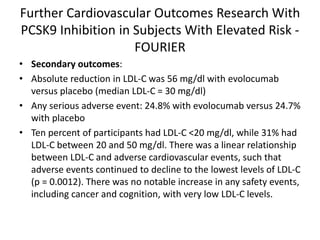 Target ldl levels in extreme high risk acs. acheiving the goal | PPTX