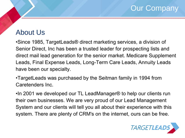 Target Leads | PPT