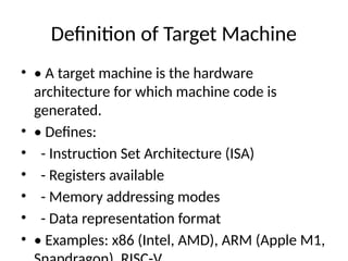 Target_Machine_Compiler_Designxjddun.pptx