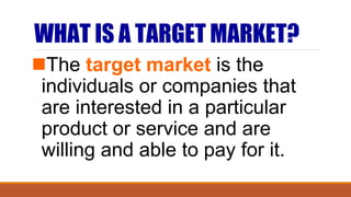 recognizing potential target market,.pptx