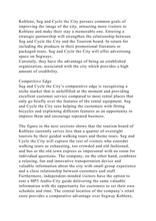 Target MarketDemographic DescriptionThe general customer i.docx ...