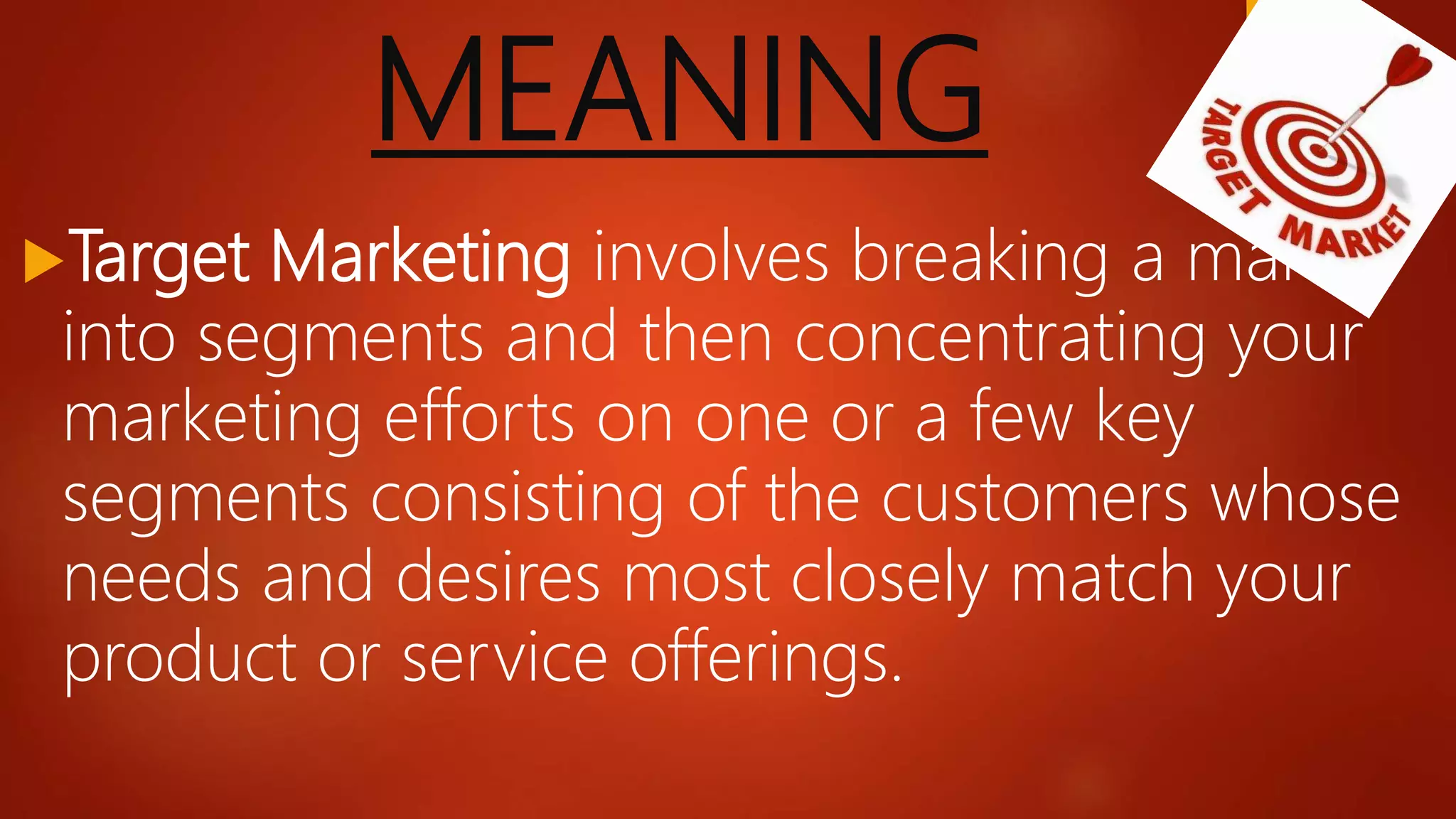 Target marketing | PPT