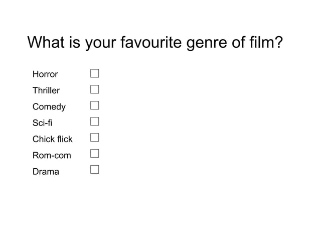 Target market questionnaire | PPT
