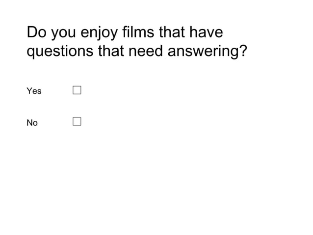 Target market questionnaire | PPT