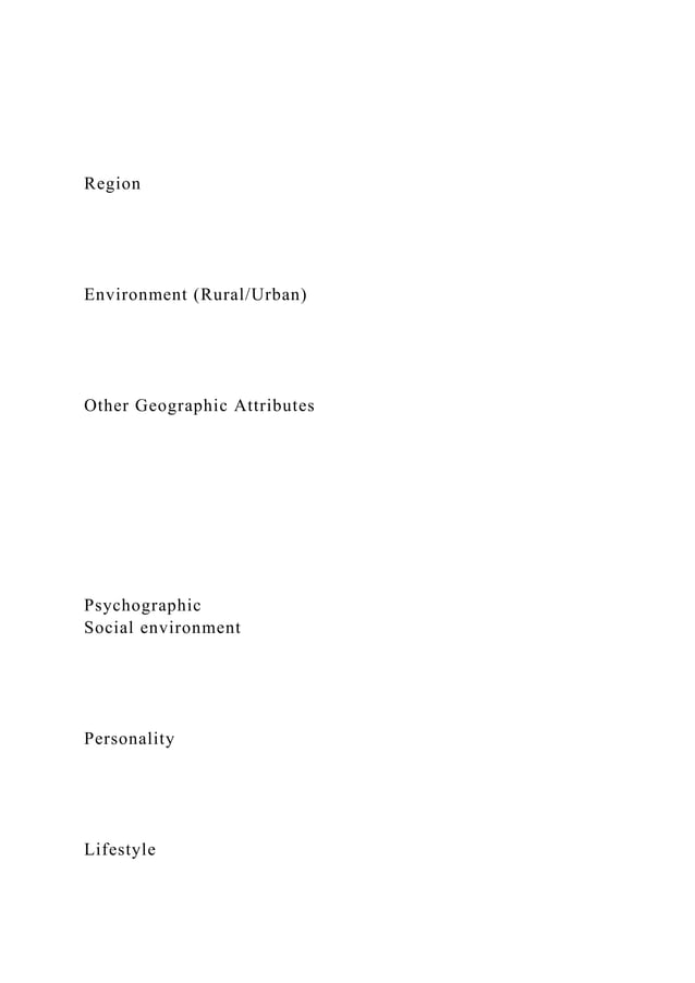 Target Market Worksheet Part 1 Desc.docx