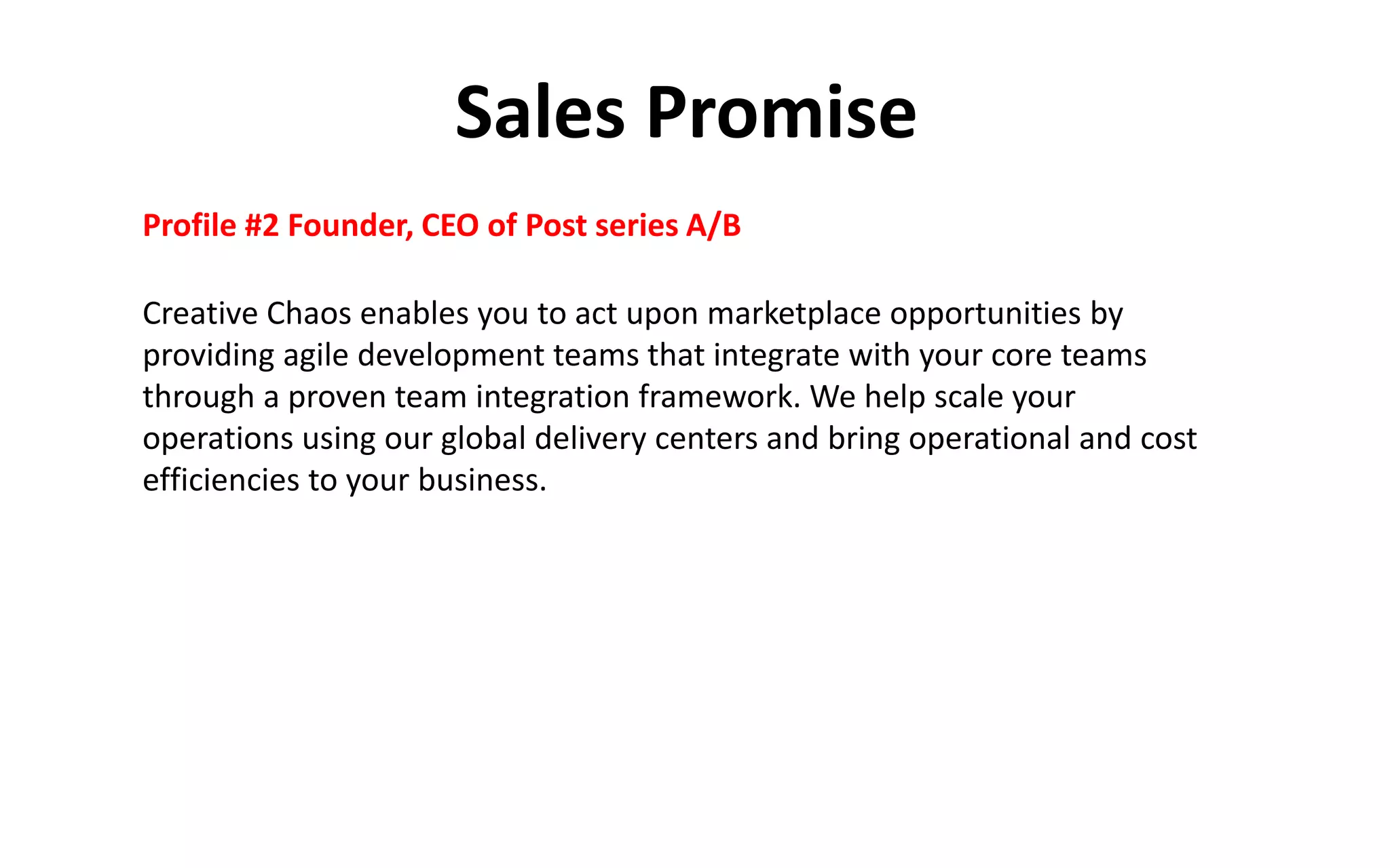 Target partner profiles 2019 | PPT