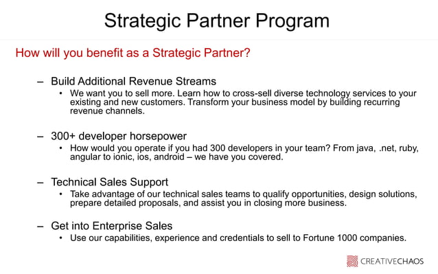 Target partner profiles 2019 | PPT