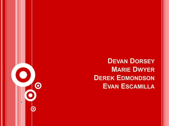 Target Presentation- Managing for diversity course | PPTX