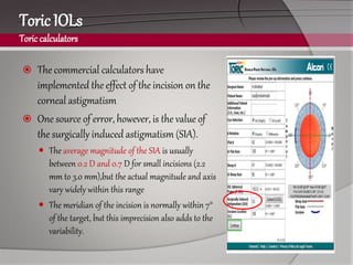 Target refraction for premium io ls 3 | PPTX