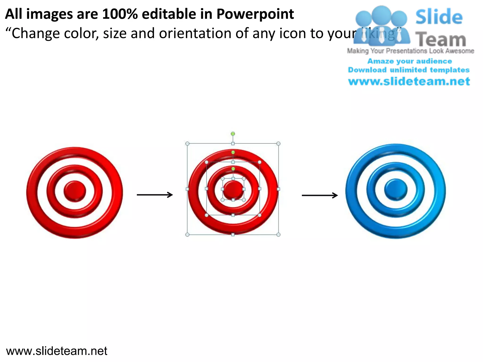 Targets bullseye darts goals style design 1 powerpoint ppt templates ...