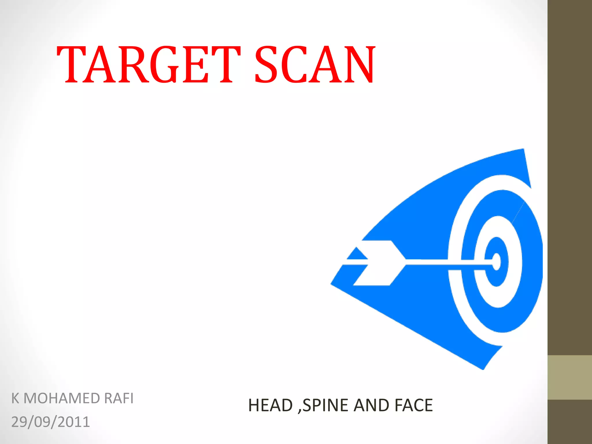 Target scan for fetal anomalies | PPT
