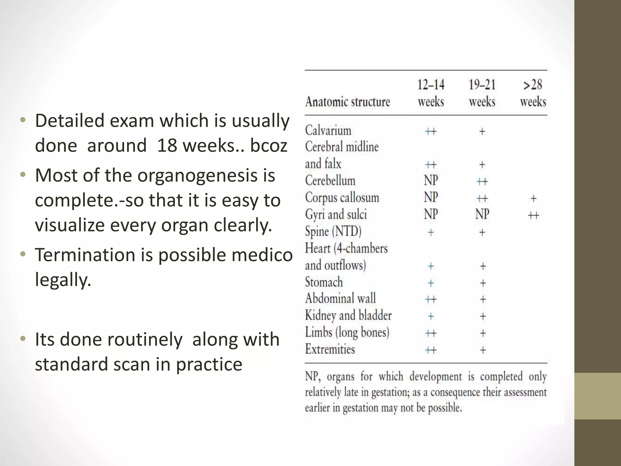 Target scan for fetal anomalies | PPTX