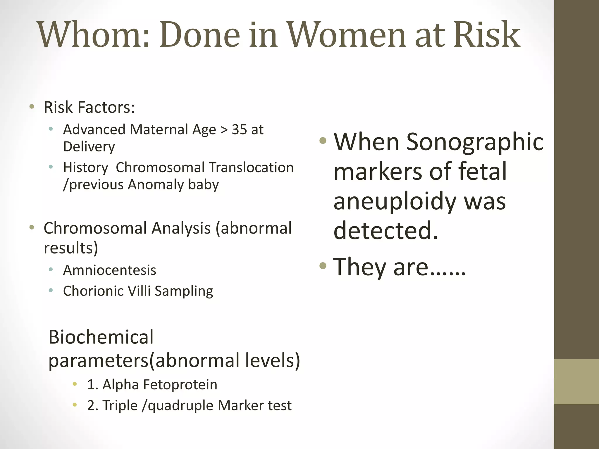 Target scan for fetal anomalies | PPTX
