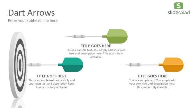Targets Diagrams Google Slides Presentation Template - SlideSalad