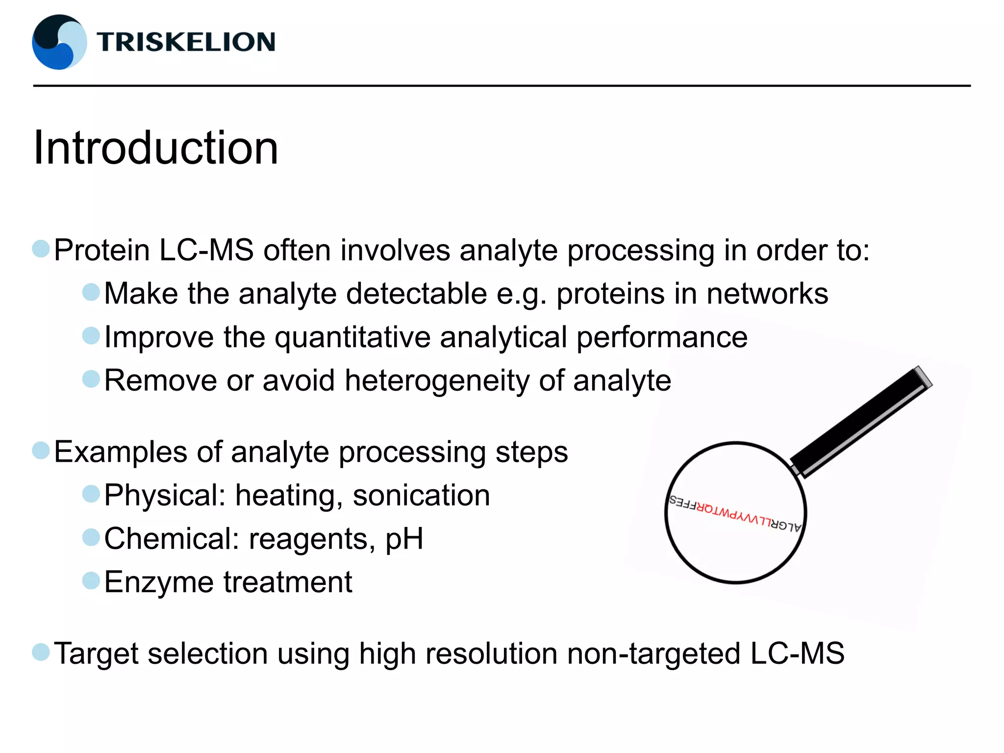 Target selection and internal standardization | PPT