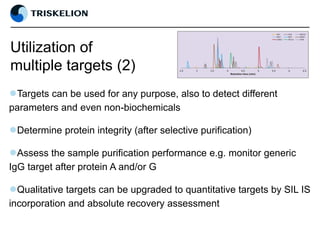 Target selection and internal standardization | PPT