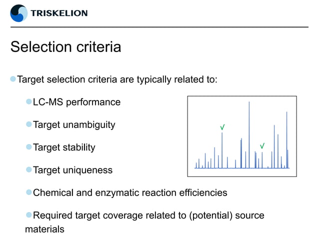 Target selection and internal standardization | PPT