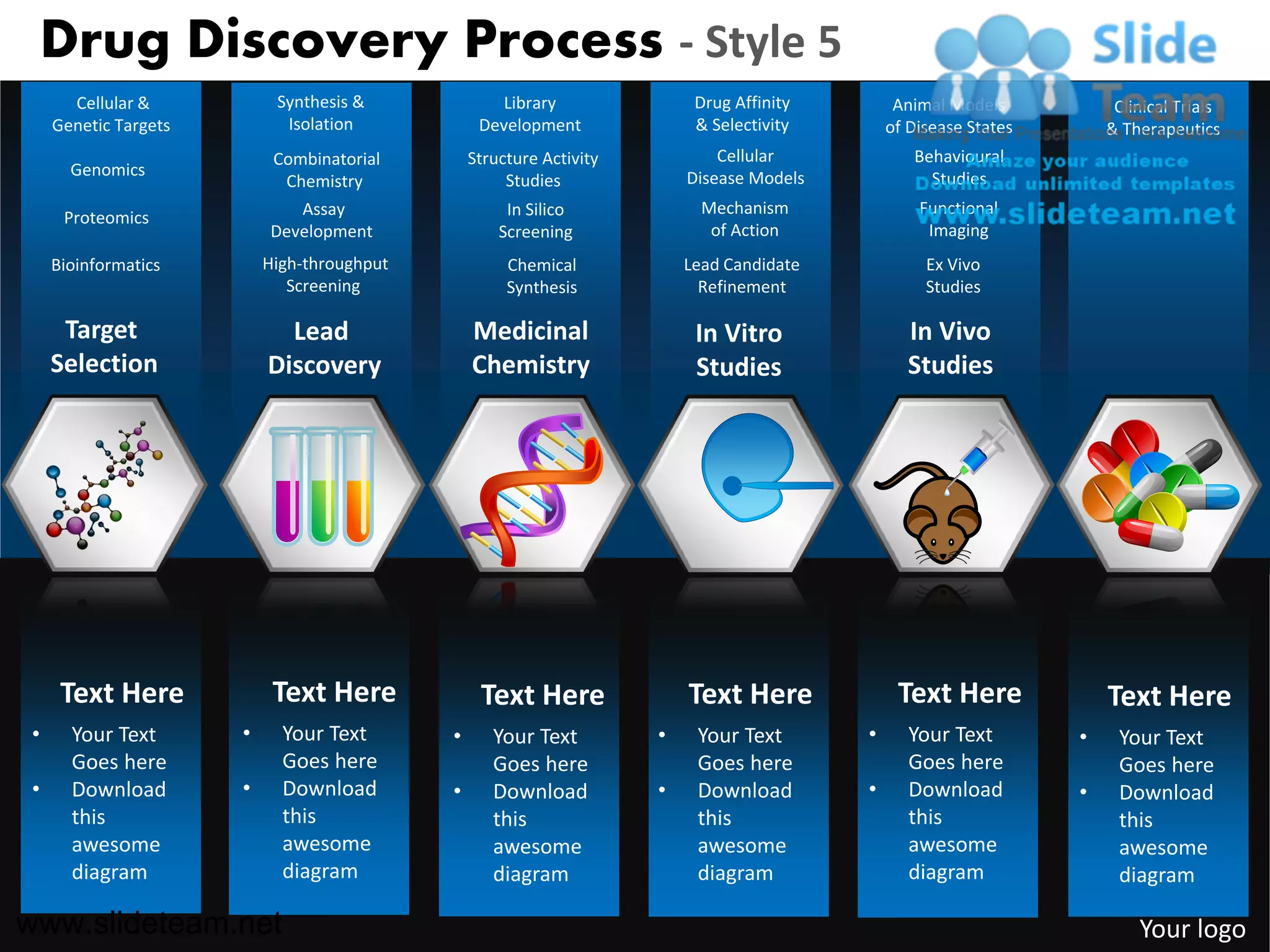 Target selection lead discovery medicinal drug discovery strategy style ...