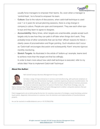 Target series 4 - Catch Ball technique to solve ownership issues | PDF