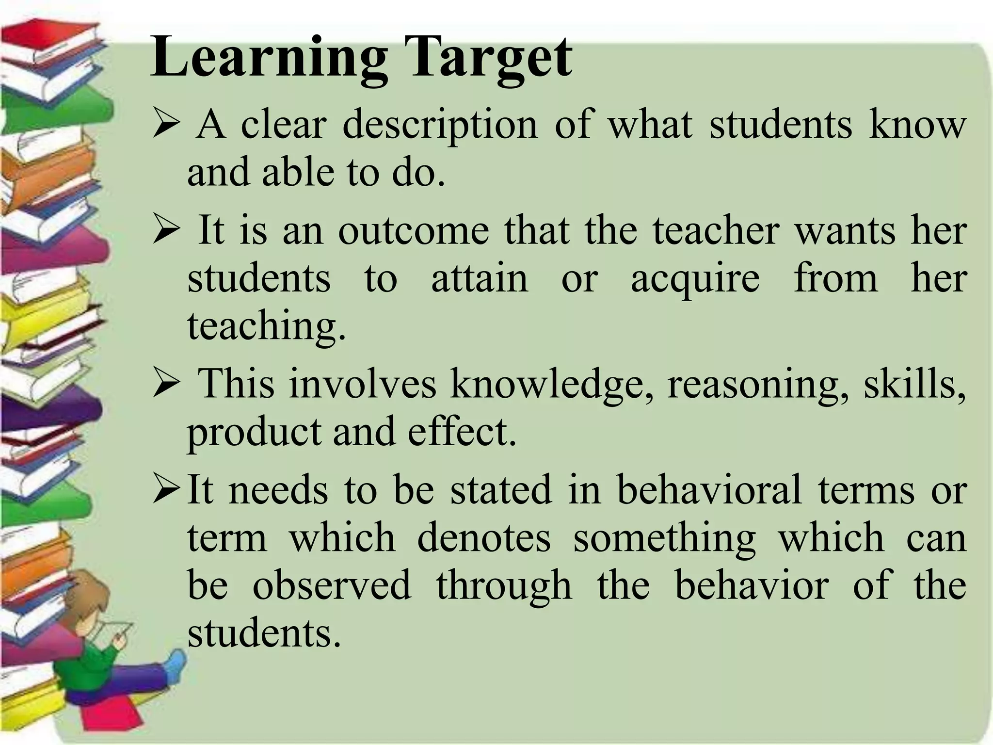 TARGETS OF HIGH QUALITY ASSESSMENT.pptx