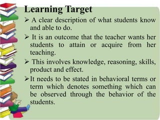 TARGETS OF HIGH QUALITY ASSESSMENT.pptx