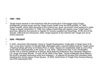 Target Stores Ppt | PPT
