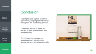 Email strategy teardown: Target | PPT