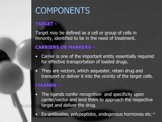 Targetted drug delivery | PPTX