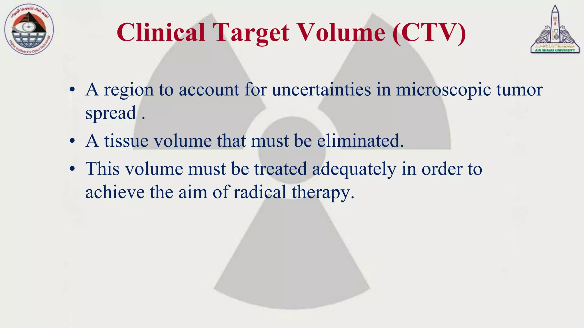 Target volume definition | PDF
