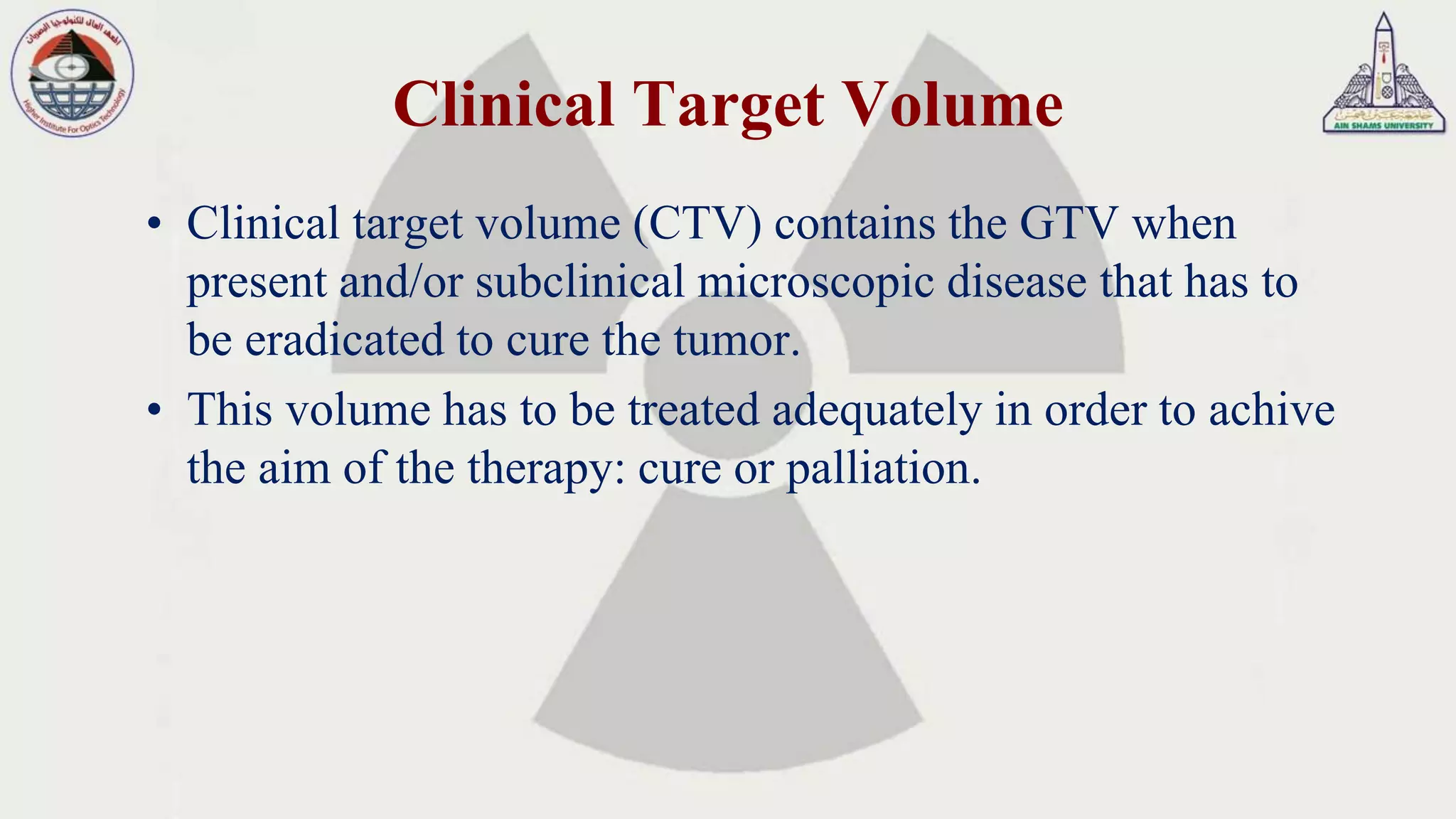 Target volume definition | PDF